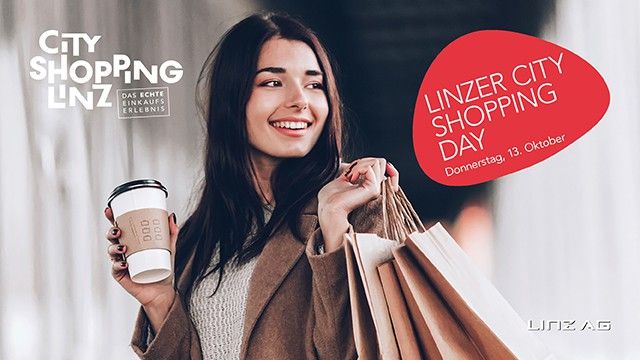 Linzer City Shoppingday in der Linzer Innenstadt am 13 Oktober 2022 bei ...